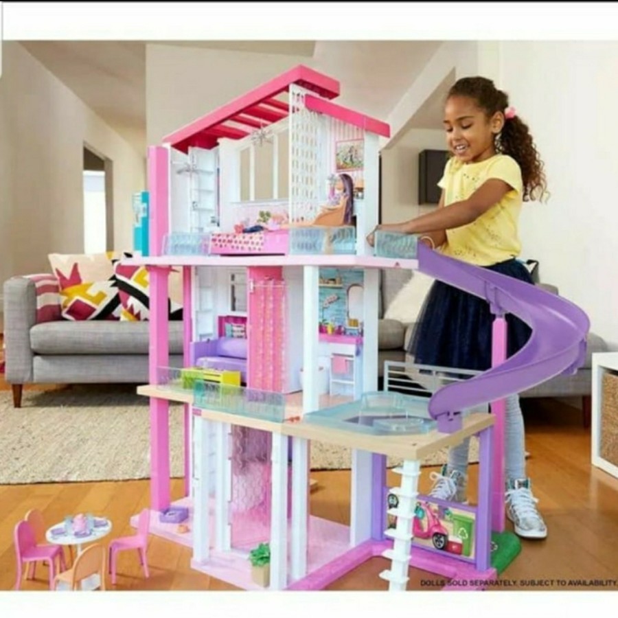 Jual Barbie Dream House 3 Floor Original / Mainan Rumah Barbie 3 Lantai ...