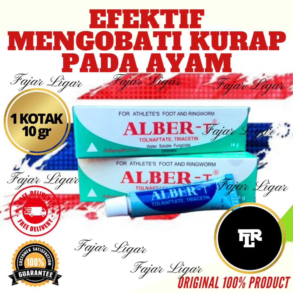 Jual ALBER T / ALBERT OBAT KURAP KHUSUS AYAM | Shopee Indonesia