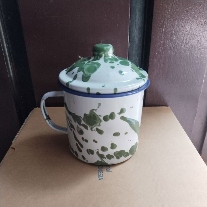 Jual mug enamel / mug burik 10 cm | Shopee Indonesia
