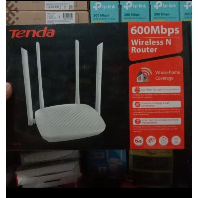 Jual Tenda F9 600Mbps High Power Wall Kiler Wireless Router | Shopee ...