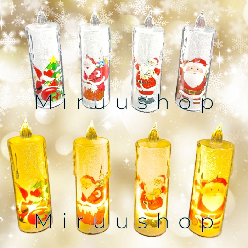 Jual Lilin elektrik LED premium hias korea aesthetic lilin natal lilin ...