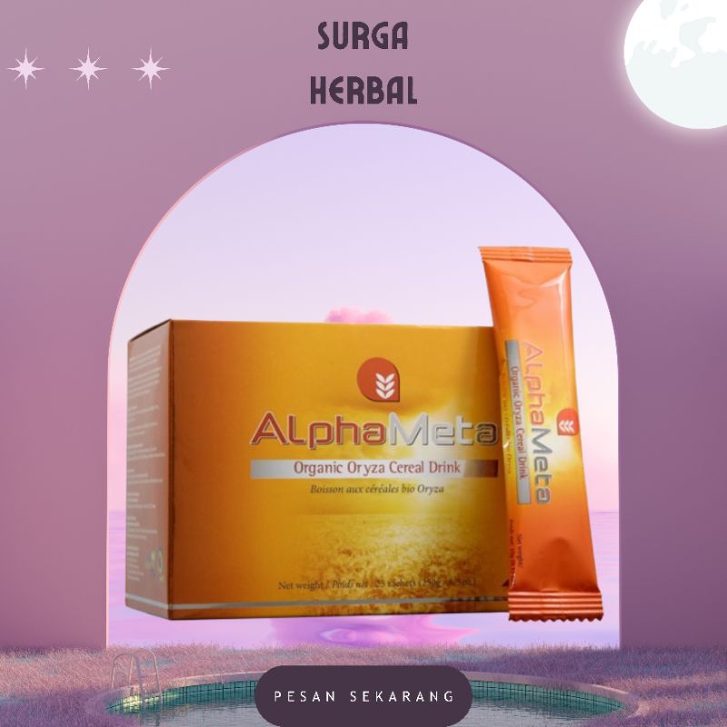 Jual Alphameta Sachet 1 Box Isi 25 Sachet Suplemen Sel Tubuh 100% ...