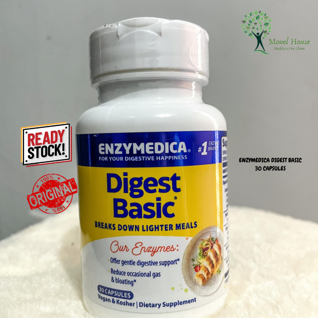 Jual [READY STOCK] ENZYMEDICA DIGEST BASIC 30 CAPSULES | Shopee Indonesia