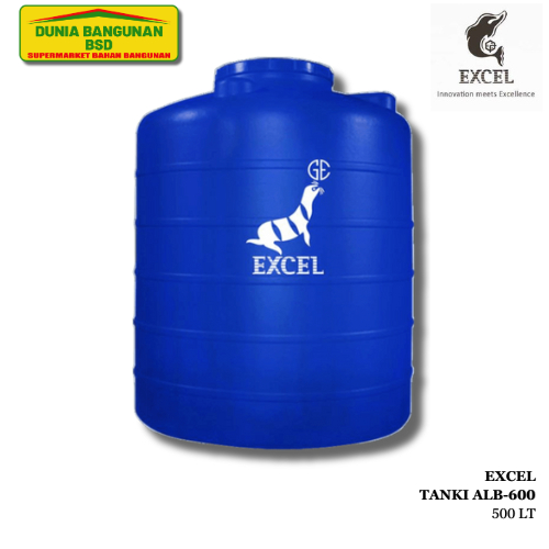 Jual EXCEL ALB-600 Tanki Air Toren Excel 500 Liter | Shopee Indonesia