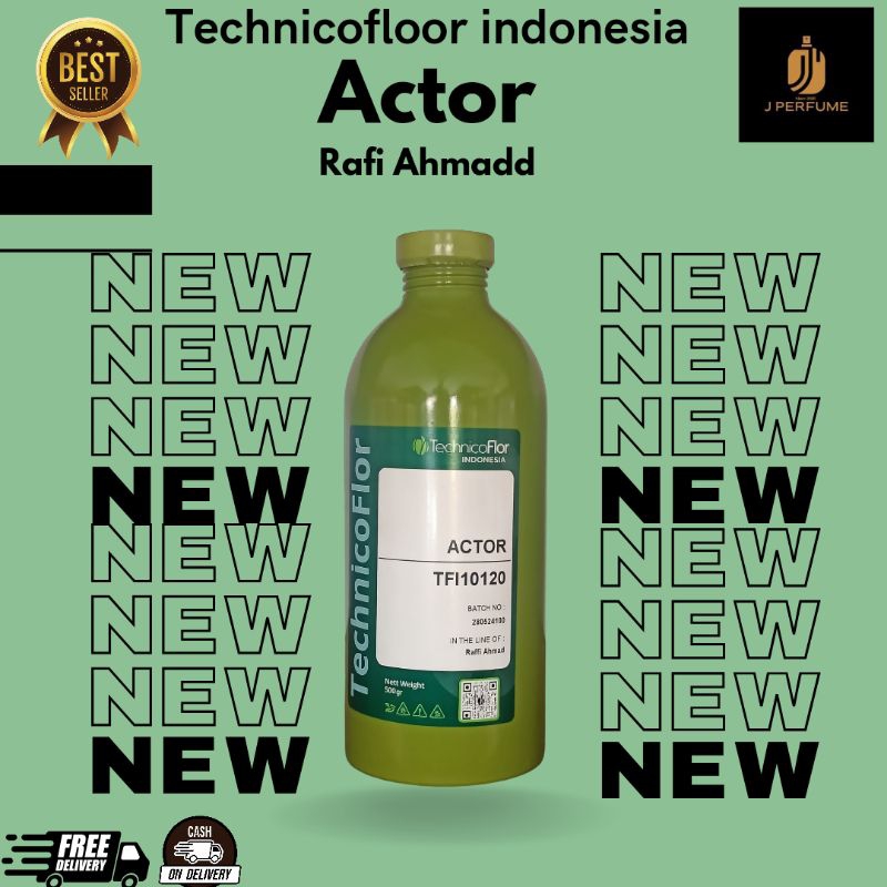 Jual ACTOR Bibit Parfume Murni Segel Pabrik TFI ukuran 500 ml | Shopee ...