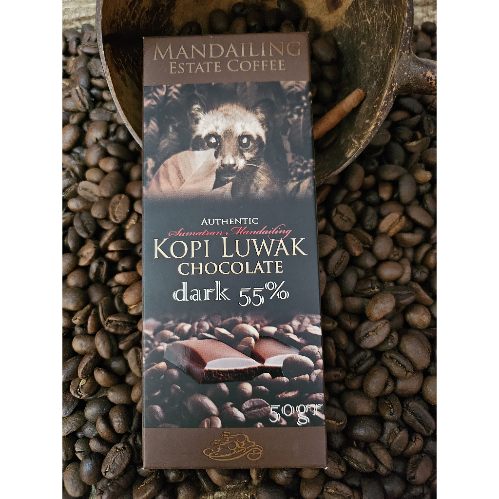 Jual KOPI LUWAK CHOCOLATE DARK 50GR | Shopee Indonesia