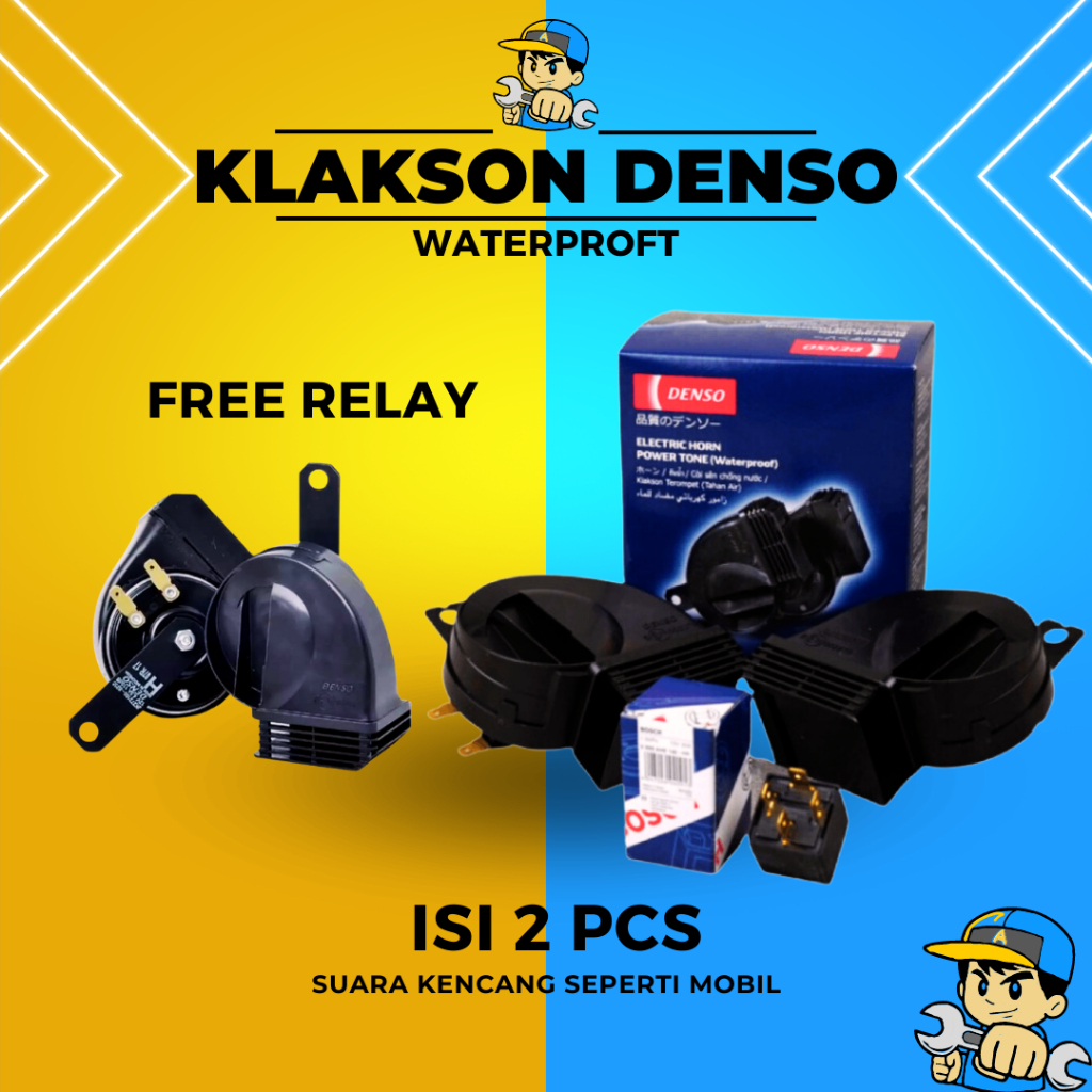 Jual DENSO KEONG KLAKSON KEONG KLAKSON KEONG DENSO Waterproof TAHAN AIR ...