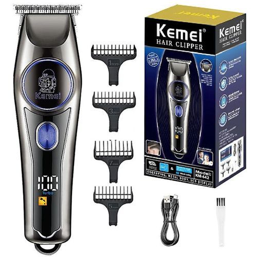 Jual Mesin Cukur Rambut Kemei KM-642 Professional Hair Trimmer | Shopee Indonesia