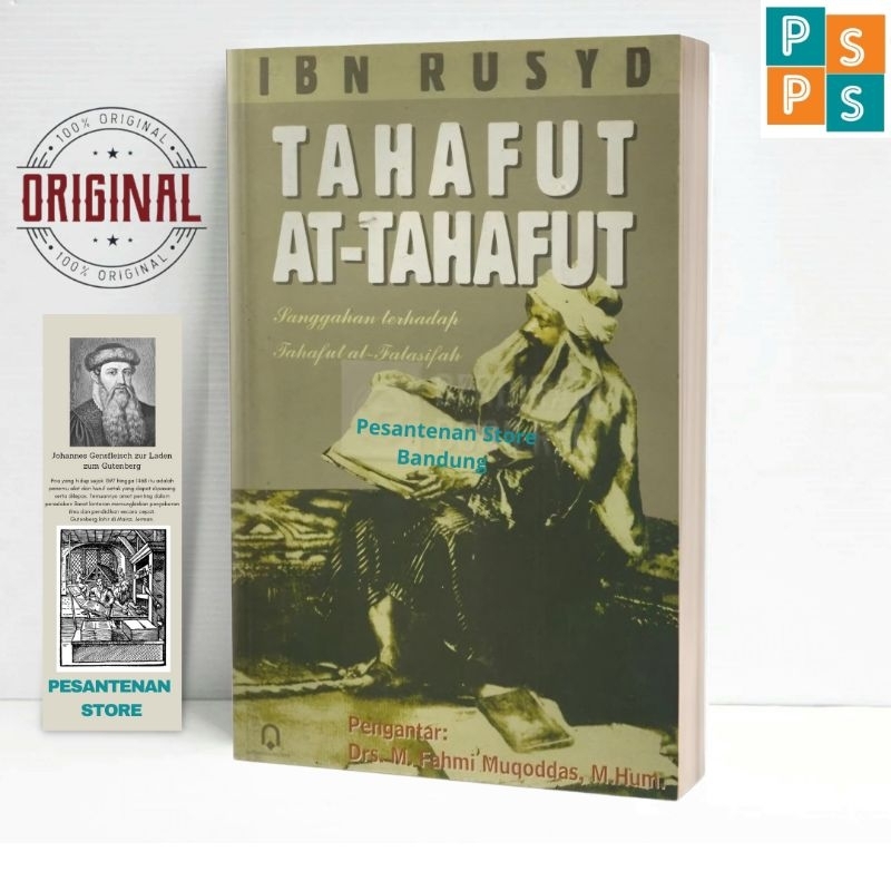 Jual BUKU ORIGINAL Tahafut At-Tahafut Sanggahan Terhadap Tahafut Al ...