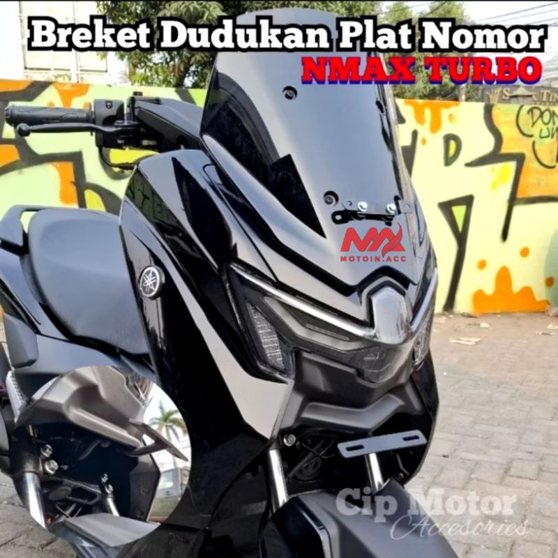 Jual Breket Dudukan Plat nomor Yamaha New Nmax Turbo Nmax Neo s Techmax ...