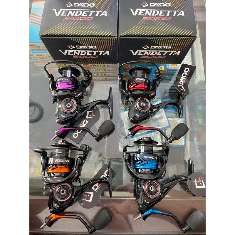 Jual REEL DAIDO VENDETTA POWER HANDLE 1000-6000 | Shopee Indonesia
