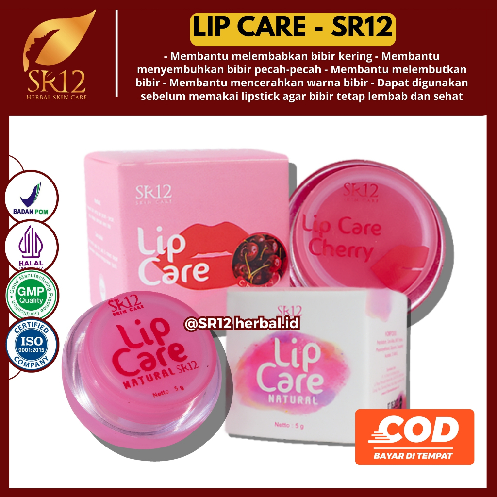 Jual SR12 Lip Care SR12 / Pelembab Bibir / Pencerah Warna Bibir Terbaik | Shopee Indonesia