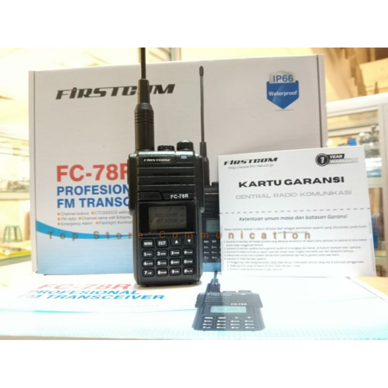 Jual Firstcom FC-78R HT Dual Band Original Firstcom FC 78R | Shopee ...