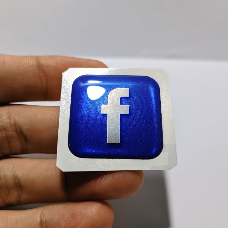 Jual LOGO FACEBOOK Emblem sticker timbul lentur | Shopee Indonesia
