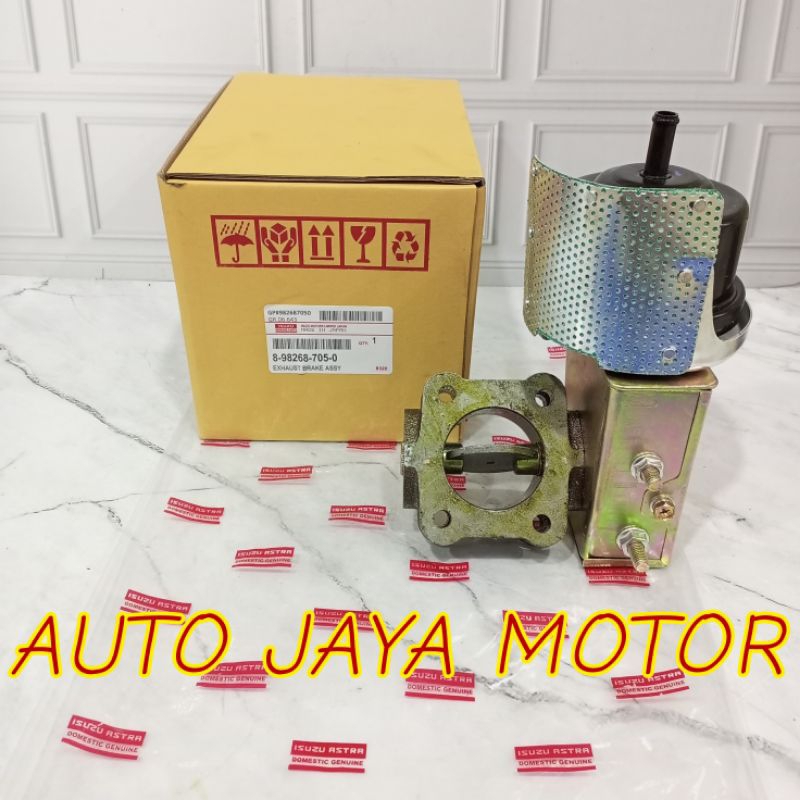 Jual Exhaust Brake Assy Rem Angin Komplit Lengkap NKR71 NMR71 Original ...