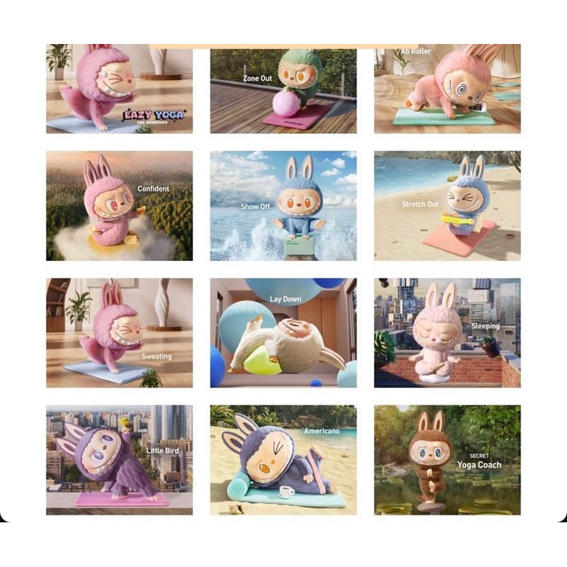 Jual LABUBU LAZY YOGA ORIGINAL FROM JEPANG | Shopee Indonesia