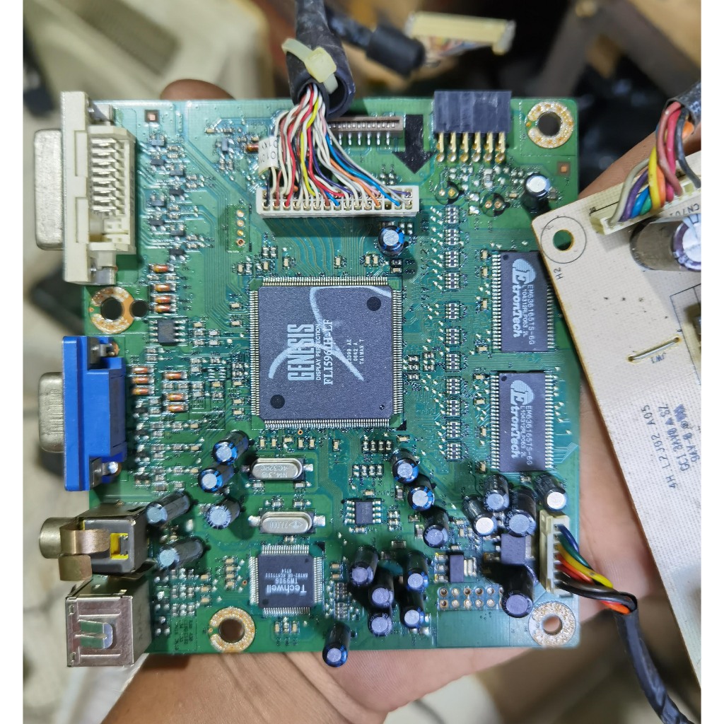 Jual MAINBOARD MONITOR DELL 20 INCH / MESIN MONITOR LCD DELL | Shopee ...