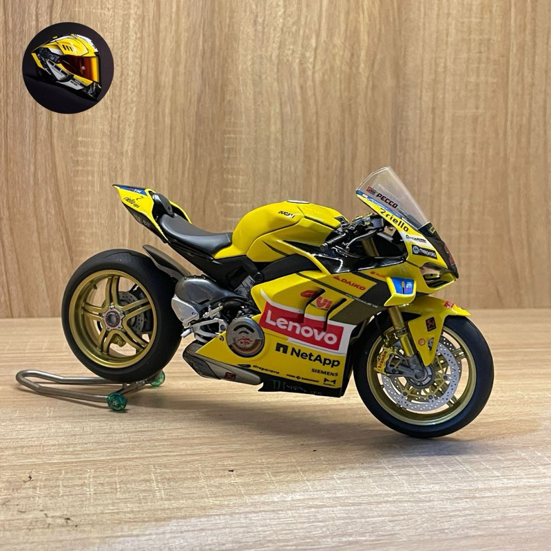 Jual diecast miniatur motor ducati superleggera tamiya skala 1/12 pecco ...