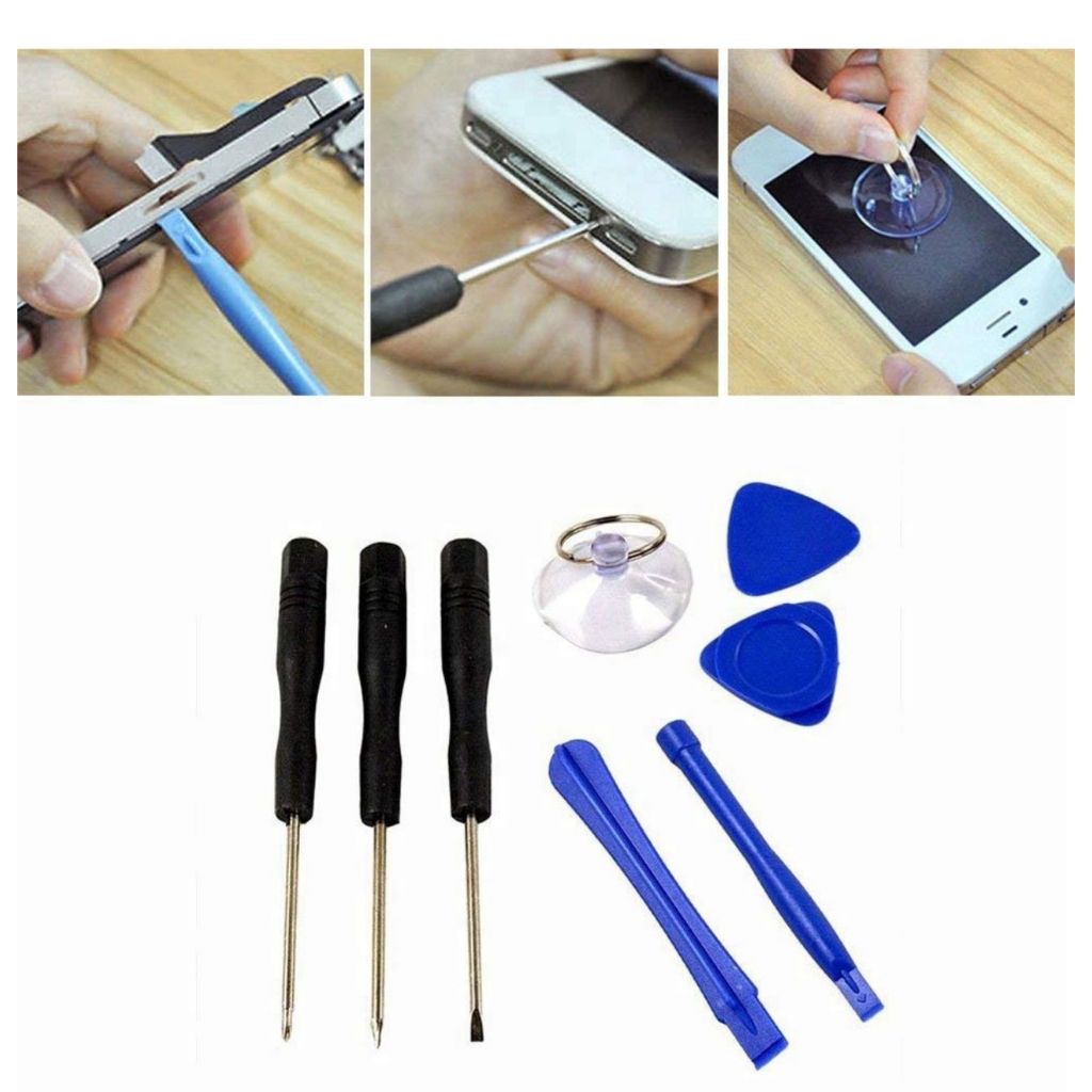 Jual OBENG 8 IN 1 / OBENG SET DAN OPENING TOOLS SET | Shopee Indonesia