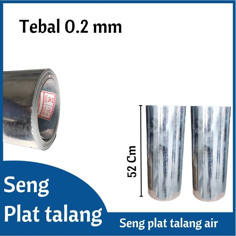 Jual Seng Plat Galvanis Talang Air Atap 50 cm | Shopee Indonesia