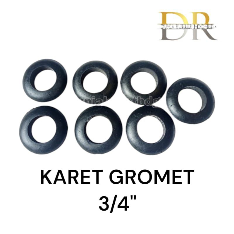 Jual KARET GROMET 3/4 INCHI Hidroponik rubber gromet | Shopee Indonesia