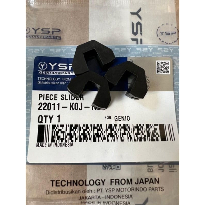 Jual OEM Slider GENIO beat led beat deluxe new KOJ asli YSP FCC ...