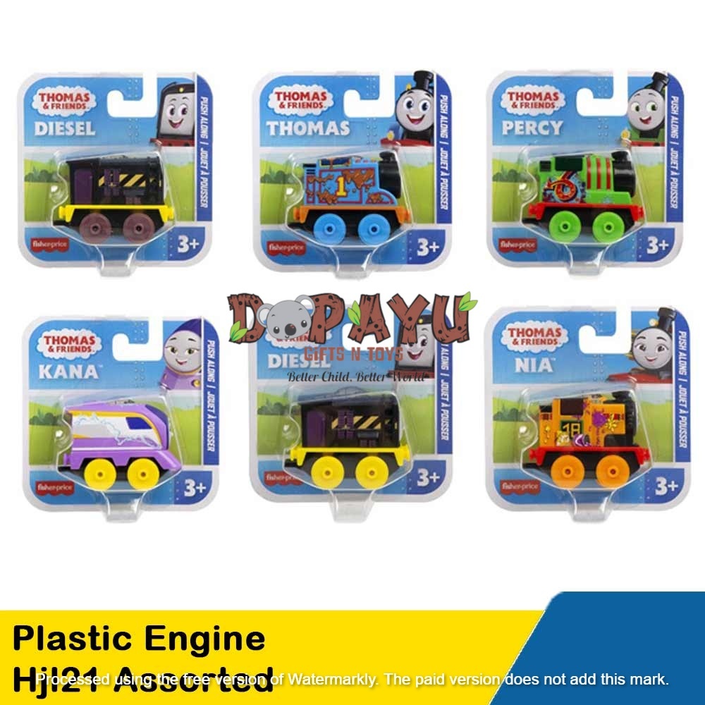 Jual Mainan THOMAS and FRIENDS Plastic ENGINE HJL21 Push Along Original ...