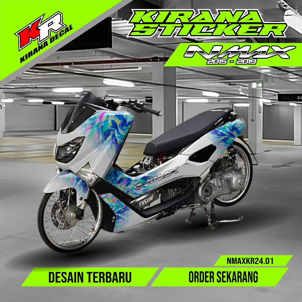 Jual Sticker Decal Full Body Yamaha Nmax Lama Old 2015 2016 2017 2018 ...