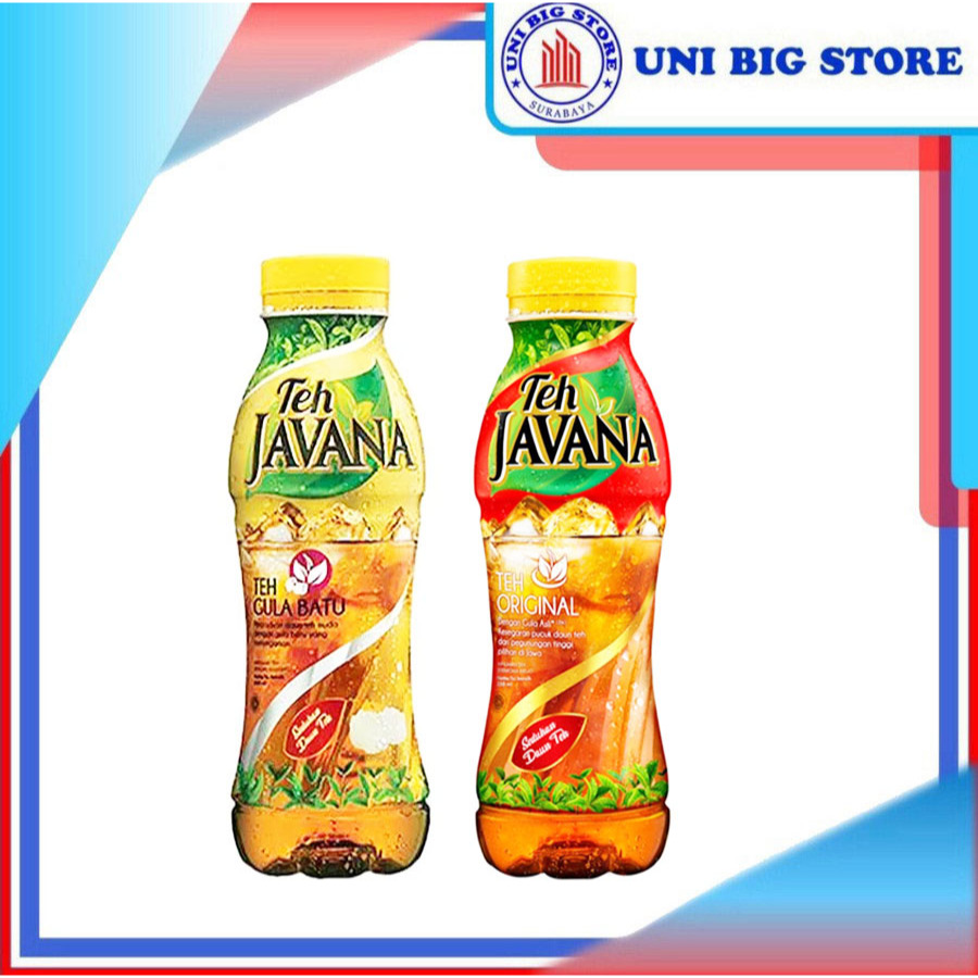 Jual Teh Javana Original | Gula Batu Botol 350 ml | Shopee Indonesia