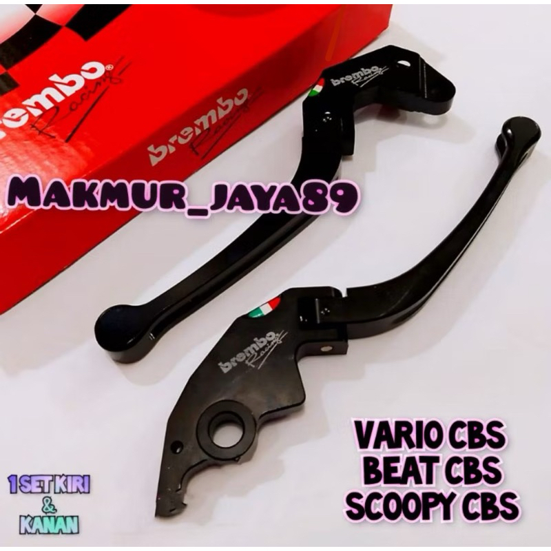 Jual handle rem set lipat black beat CBS vario 125 n 150 CBS Scoopy CBS ...