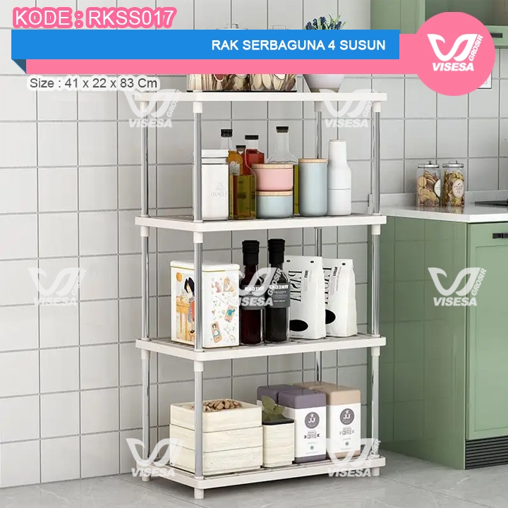 Jual Rak dapur serbaguna 4 susun | Shopee Indonesia