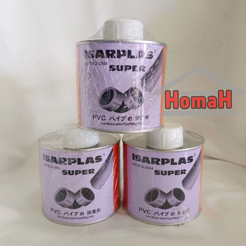 Jual Isarplas super lem khusus untuk pipa fitting PVC dari fox kaleng ...