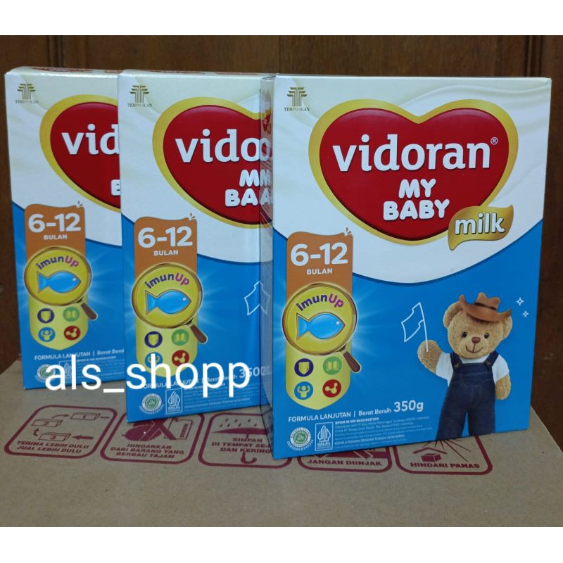Jual Susu Formula Susu Tambahan Susu Balita Vidoran My Baby Balita 6-12 ...
