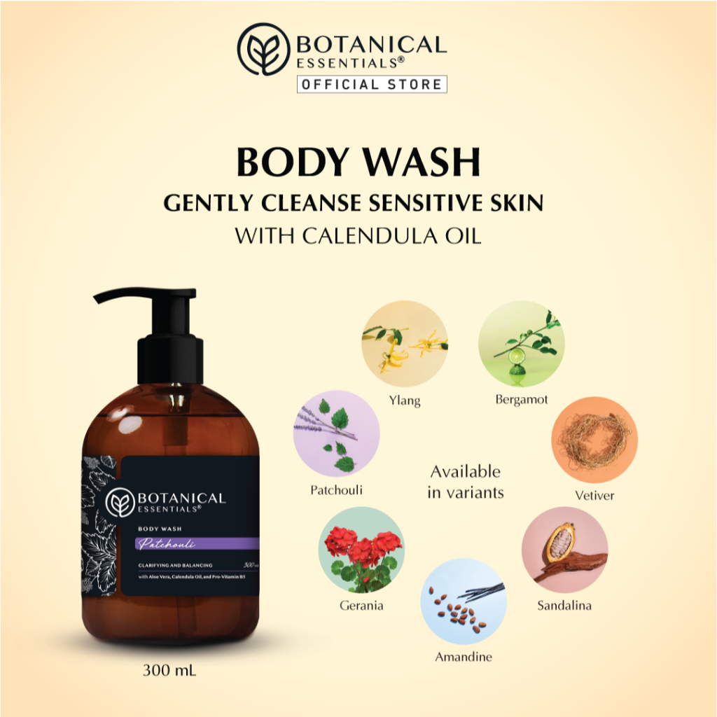 Jual Botanical Essentials - Body Wash 300ml | Shopee Indonesia