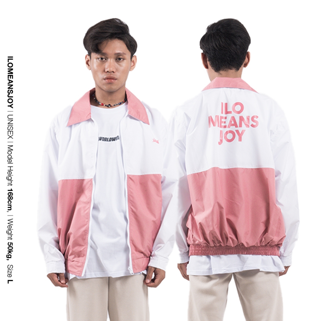 Jual Ilomeansjoy Jacket Windbreaker Sakura (Pink) | Shopee Indonesia