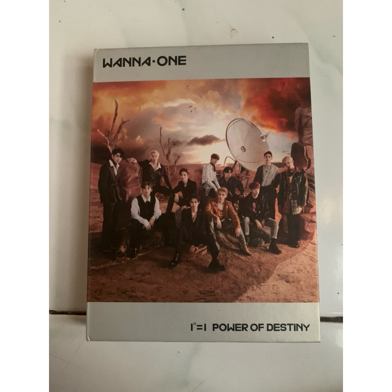 Jual album wanna one power of destiny disband ong seongwu minhyun full ...