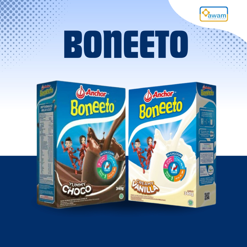 Jual Boneeto Susu Bubuk Anak Sekolah 340 gr - Nutrisi Pertumbuhan Anak ...