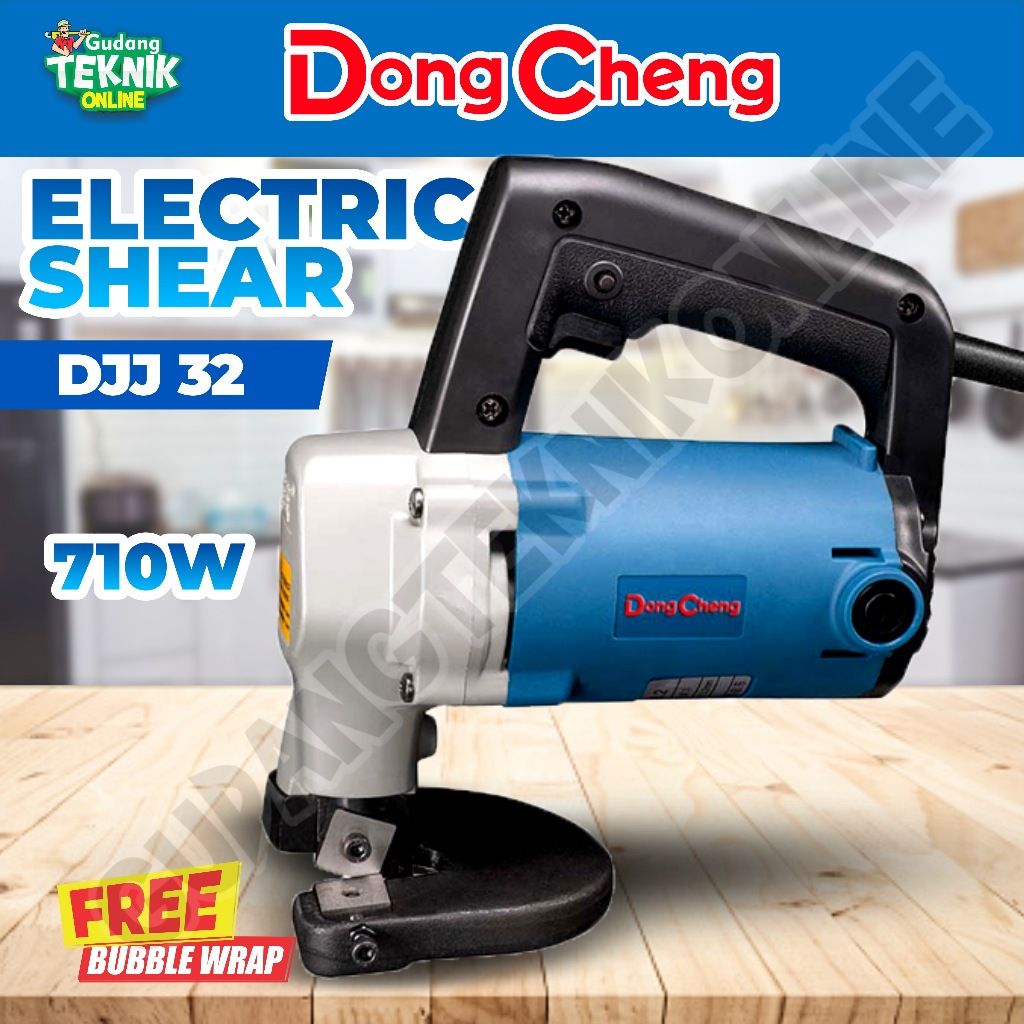 Jual Mesin Gunting Plat Besi DONGCHENG DJJ32 SHEAR / Mesin Gergaji Pemotong Potong Plat Baja ...