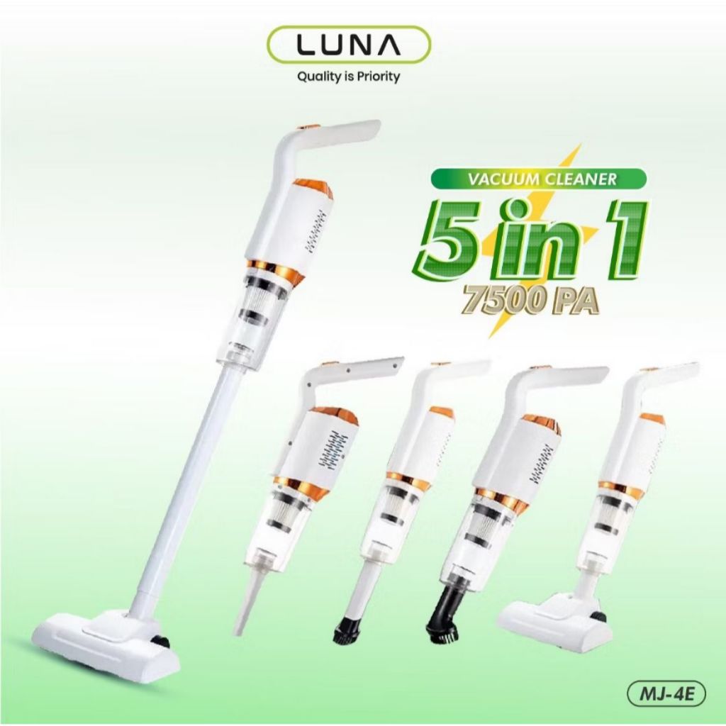 Jual LUNALIFE Vacuum Cleaner Cordless 5in1 Mini Penyedot Debu Portable ...