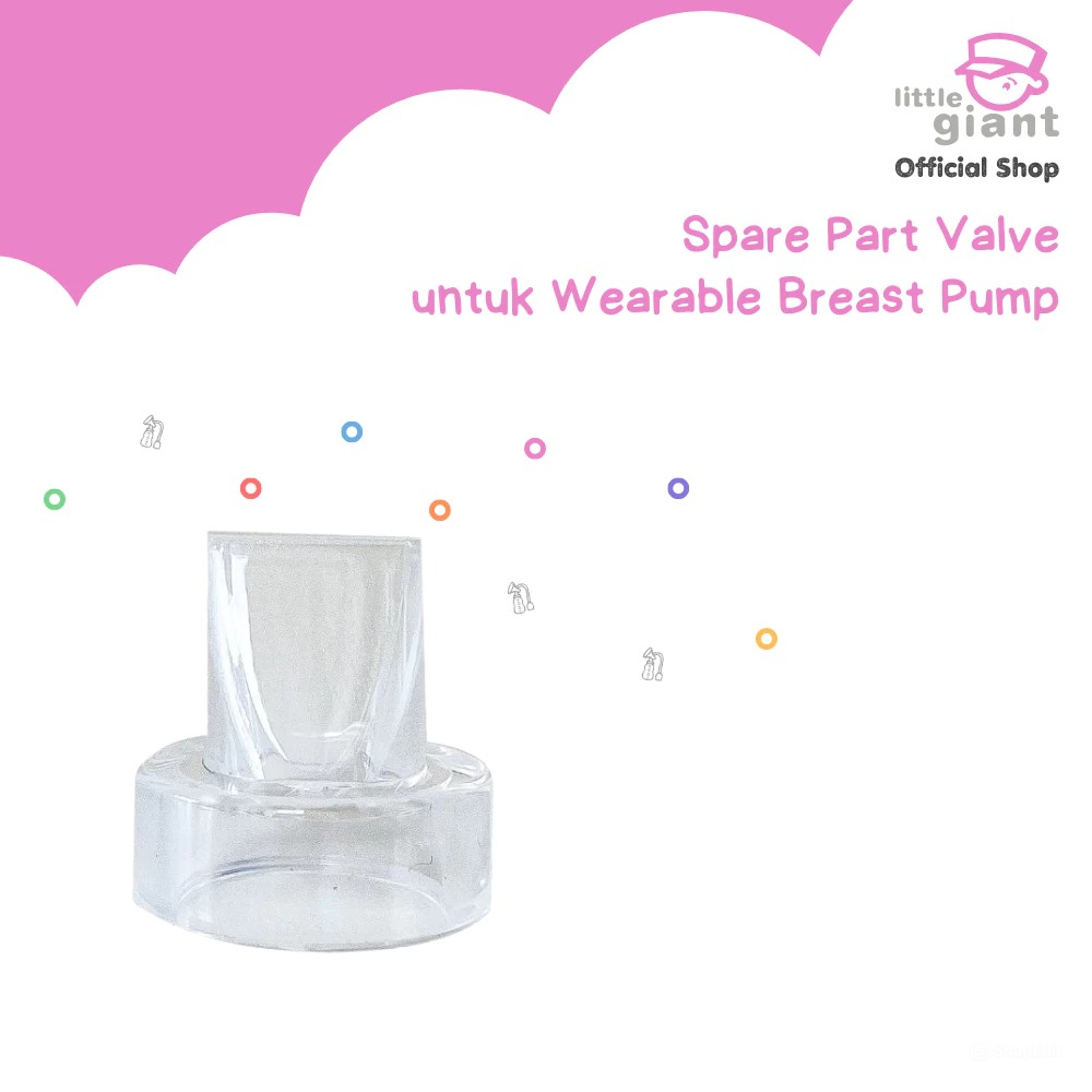 Jual Little Giant Valve Wearable Breastpump - Spare part pompa asi ...