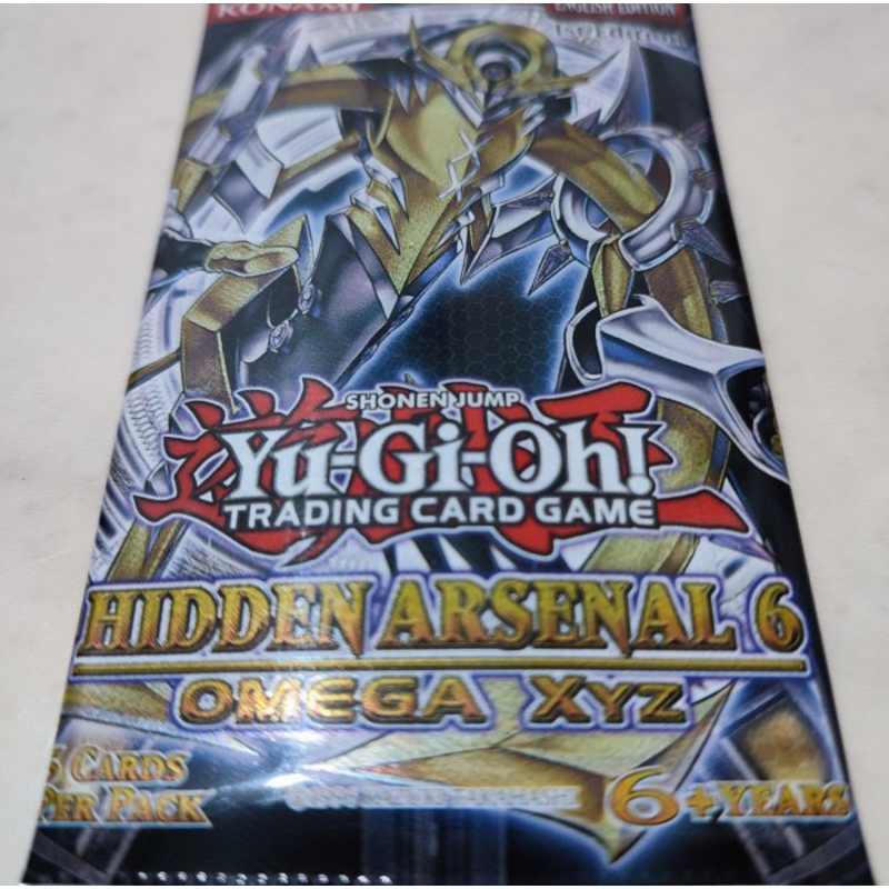 Jual booster pack kartu yugioh original hidden arsenal 6 omega xyz ...