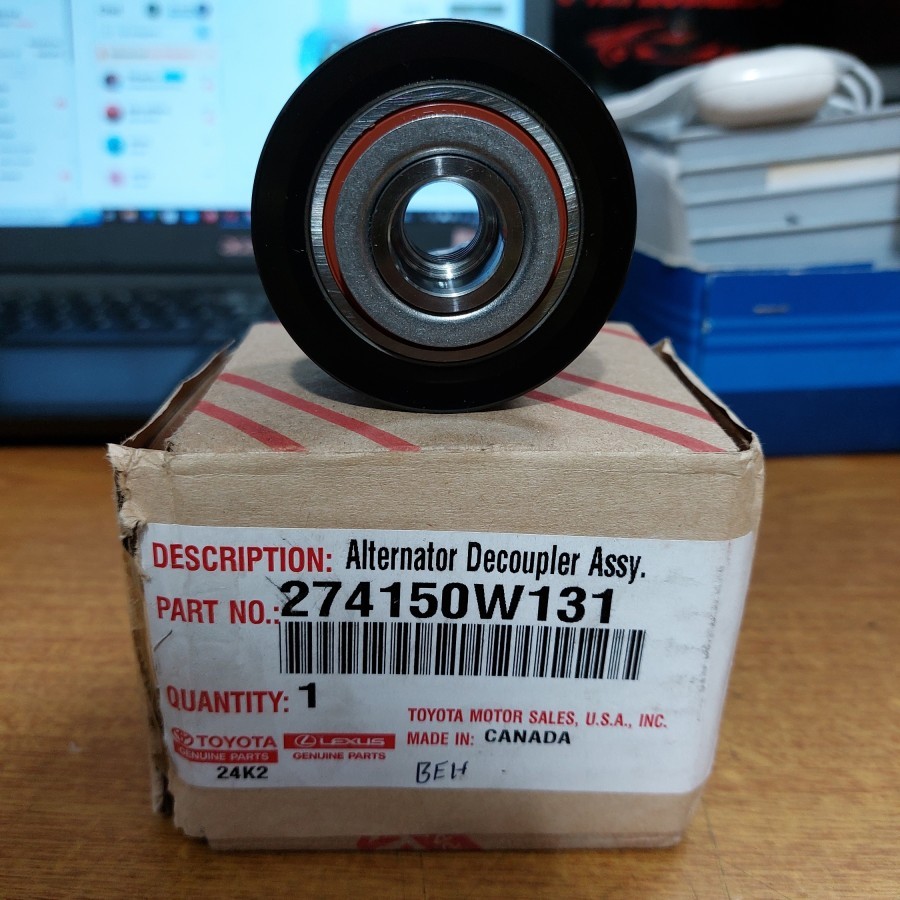 Jual Pulley Alternator Bearing Alternator Camry 3500 GSV40 27415-0W131 ...