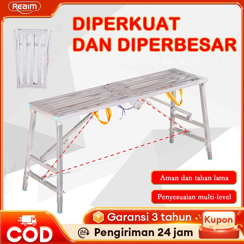 Jual Reaim Alat Cat Scaffolding Steger Perancah Baru Tangga Lipat tebal ...