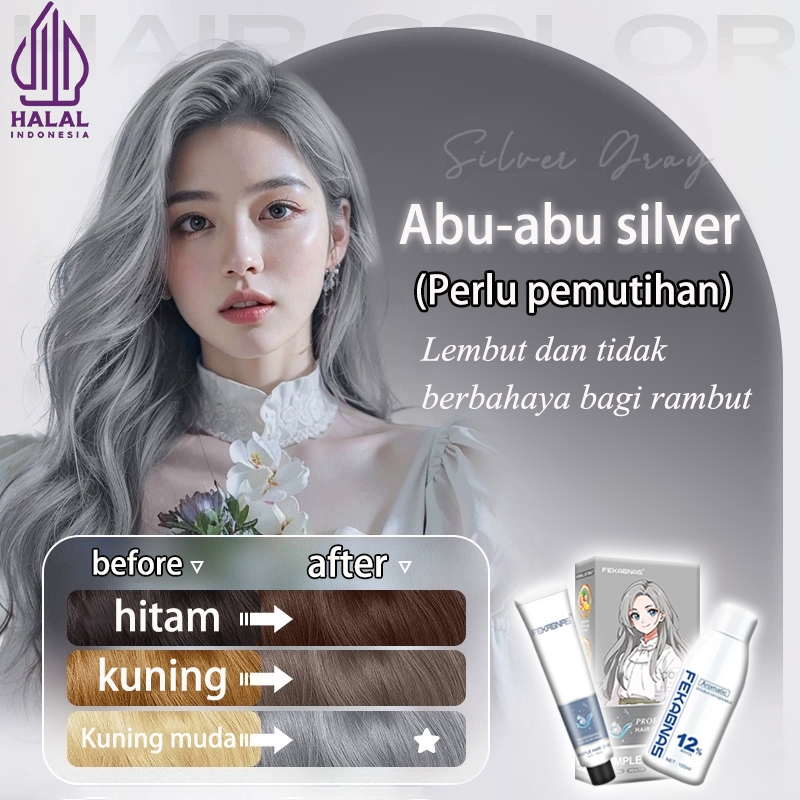 Jual 【Ready Stock】[COD]FEKAGNAS menutupi rambut beruban cat rambut ...