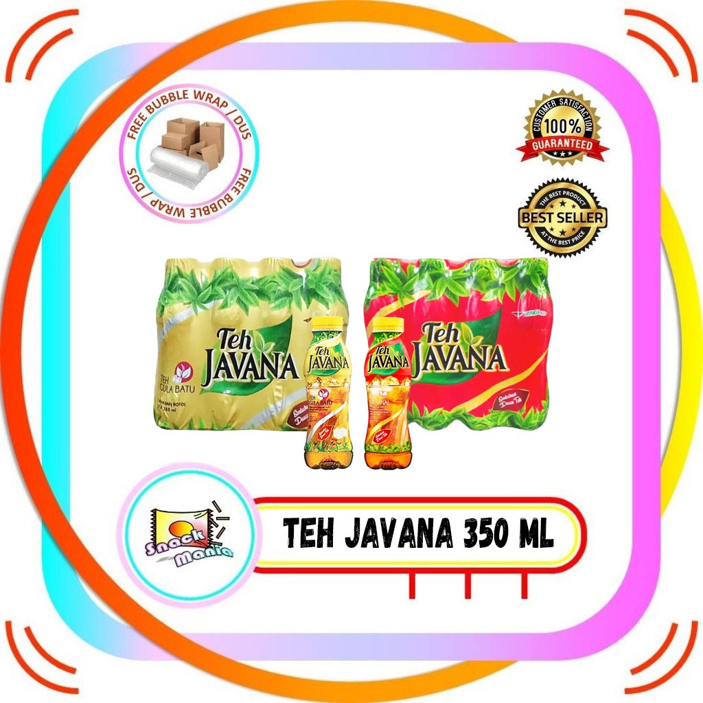 Jual Teh Javana Original | Gula Batu Botol ~ 350 ml x 12 pcs | Shopee ...