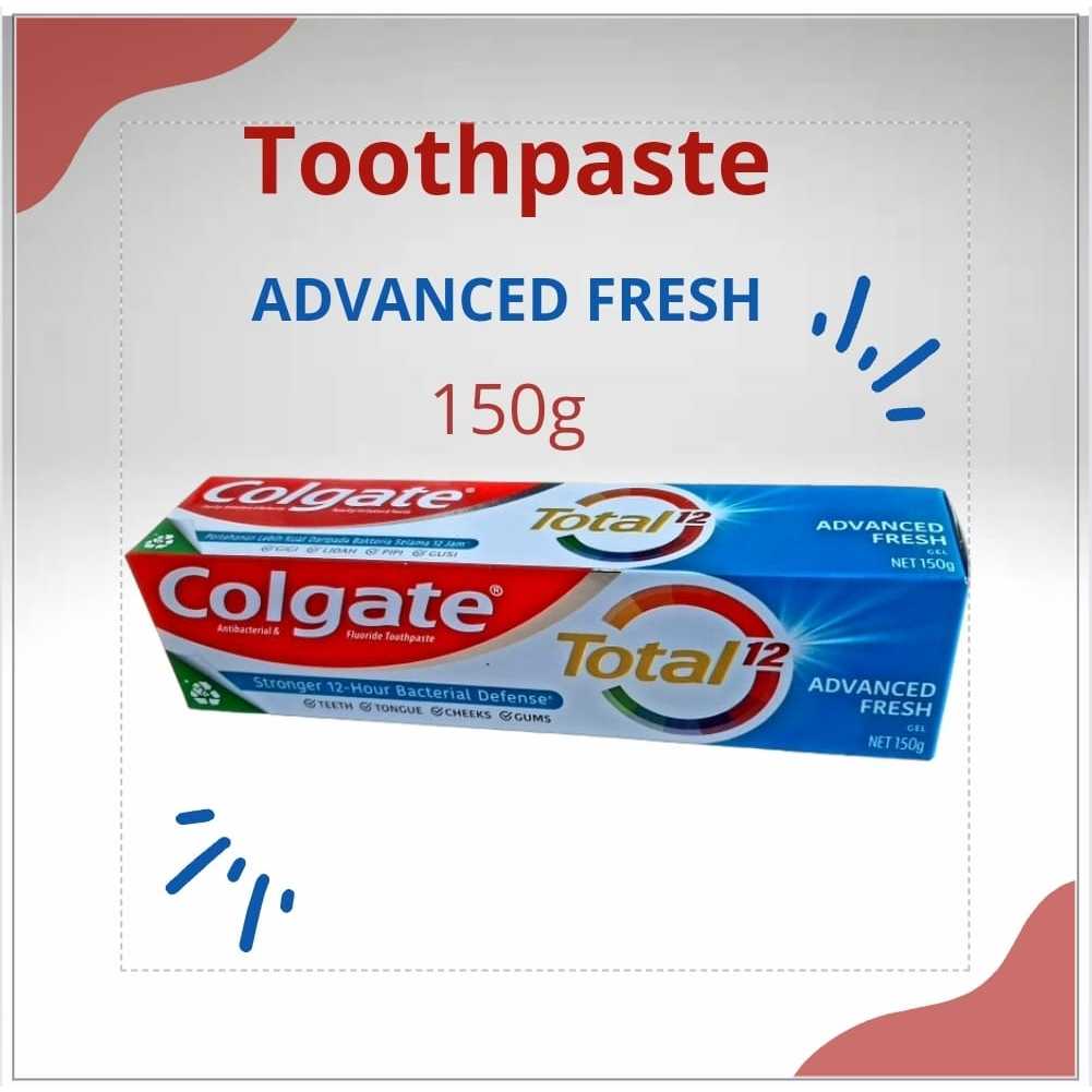 Jual Colgate Toothpaste Advanced Fresh 150g | Shopee Indonesia