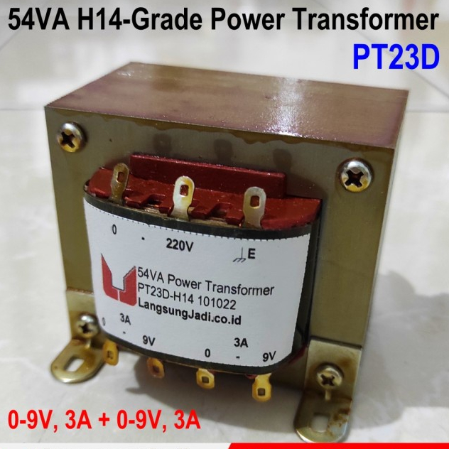 Jual LJ PT23D Dual 9V 3A CT Power Transformer Trafo Linear Power Supply LPS | Shopee Indonesia