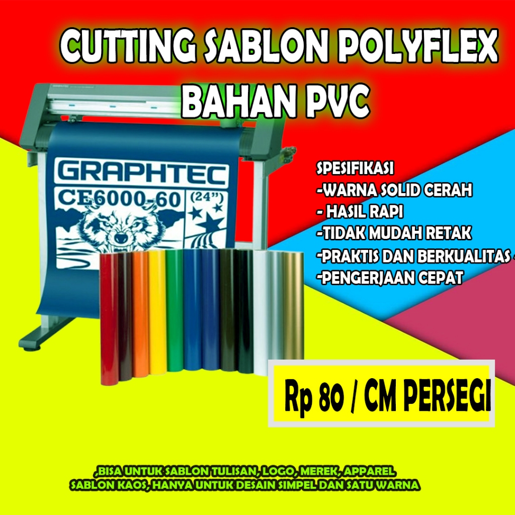 Jual SABLON SETRIKA HOLOGRAM REFLECTIVE POLYFLEX DTF GLOW IN THE DARK ...