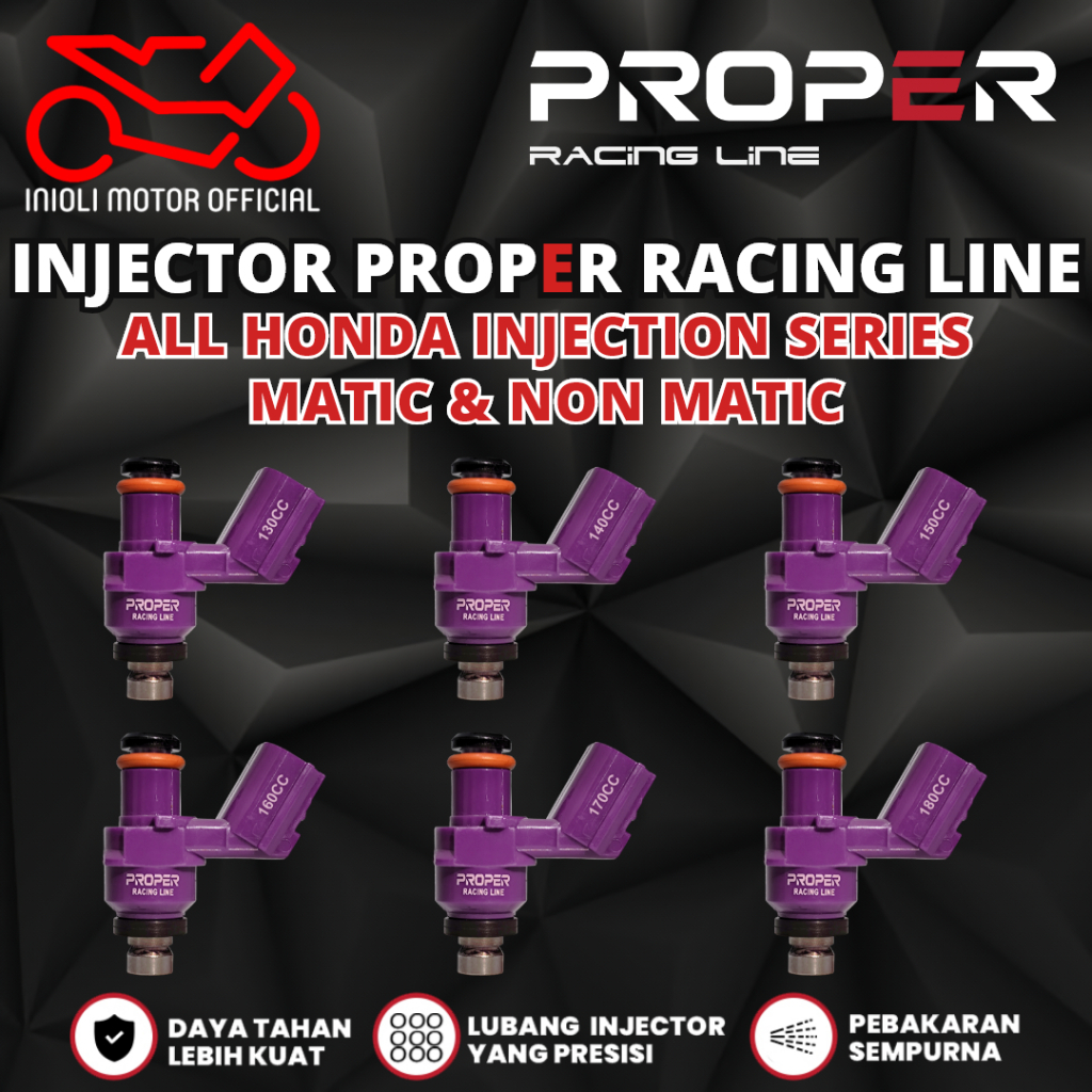 Jual INJECTOR PROPER RACING LINE BEAT SCOOPY VARIO PCX ADV GENIO STYLO ...