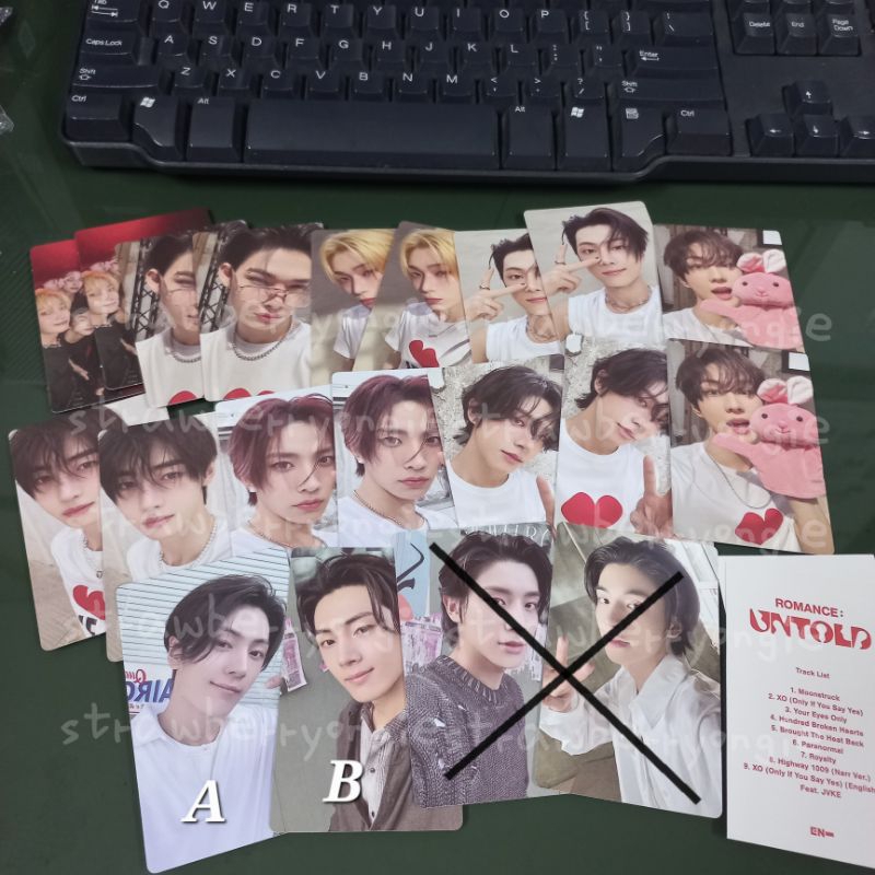 Jual [ready] official pc enhypen r:u weverse ver. romance untold jungwon heeseung jay jake ...